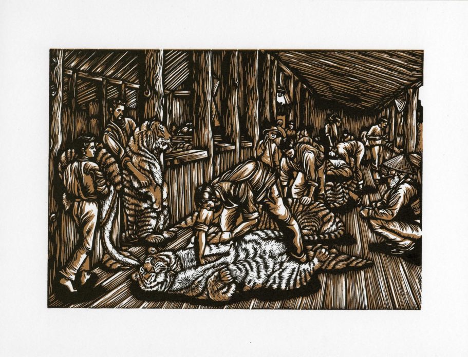 Shearing the Tigers (after Tom Roberts) | Onespace