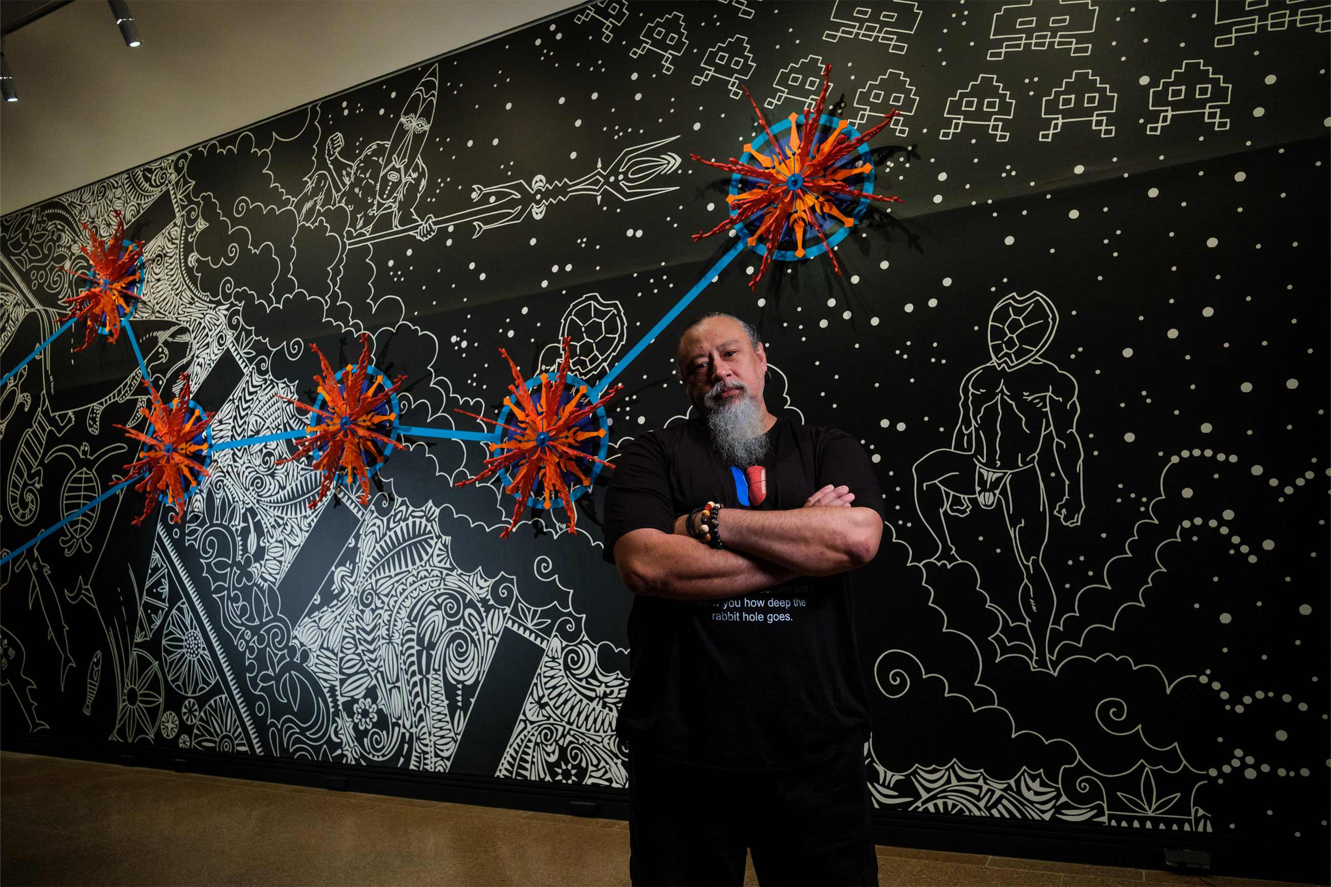 Teho Ropeyarn and Brian Robinson | 'Too Deadly, Ten Years of Tarnanthi ...